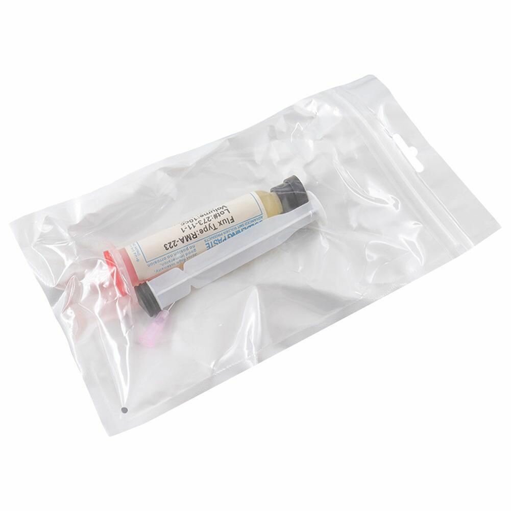 Флюс гель для пайки RMA-223 + 1 иглы + поршень