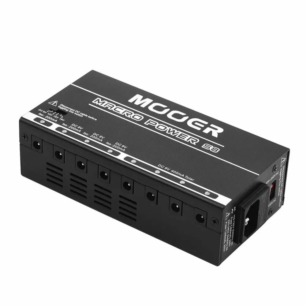 Mooer Macro Power S8 Блок питания на 8 эффектов (9 Вольт)