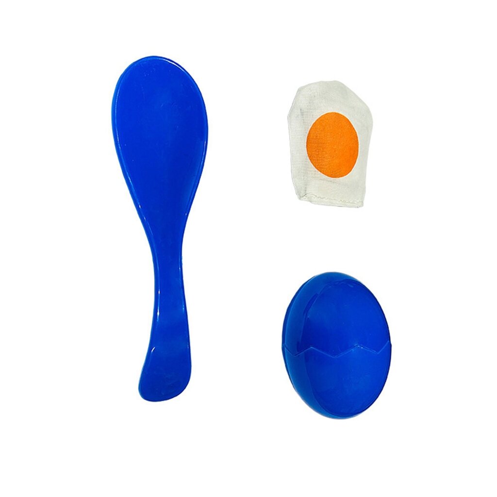 Набор для эстафеты с пластиковыми яйцами и ложками для игр на улице и тренировки баланса