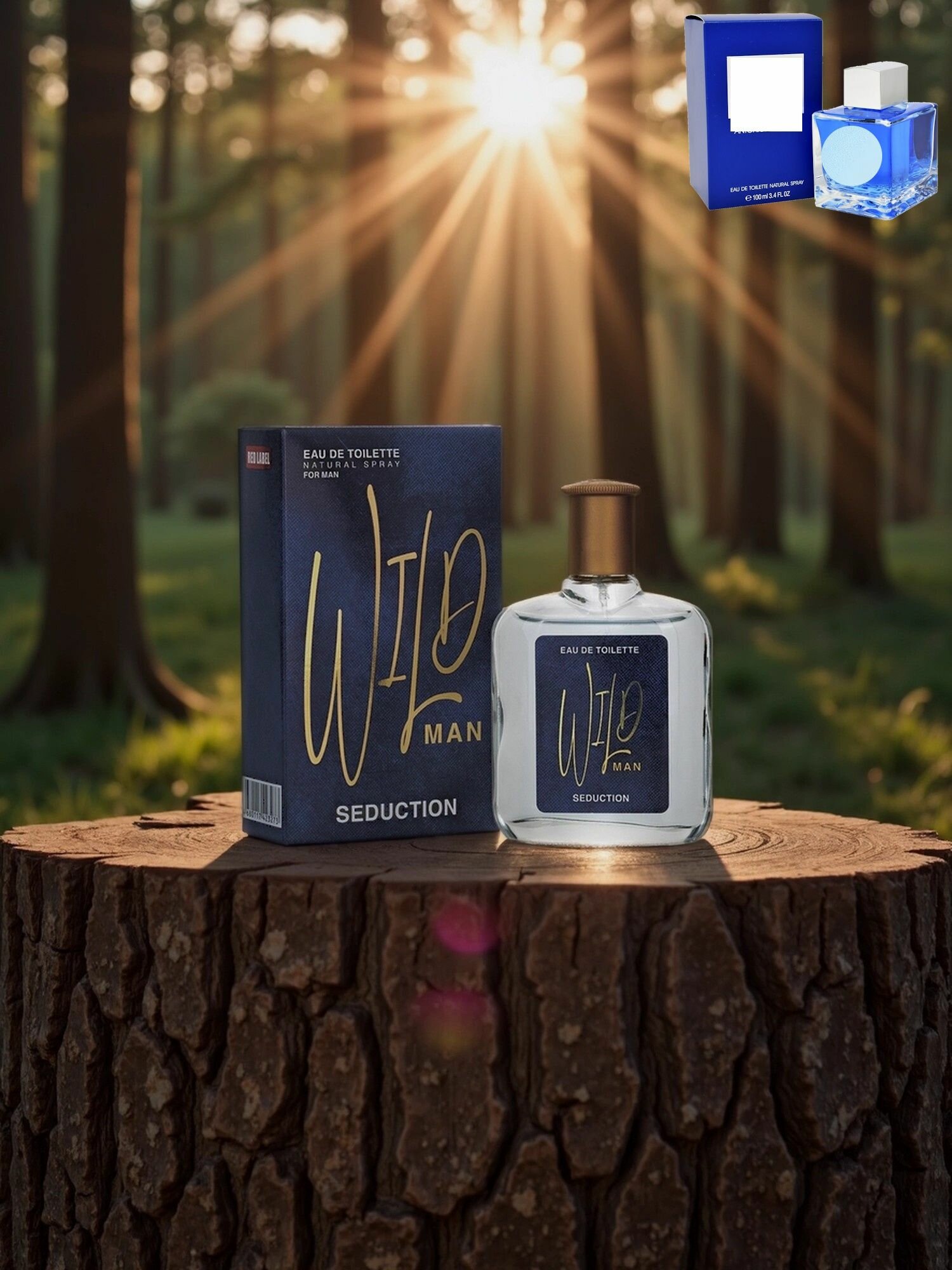 Delta parfum (Red Label). Туалетная вода мужская Wild Man Seduction, 100мл.