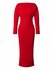 Платье Alberta Ferretti, размер 42, красный
