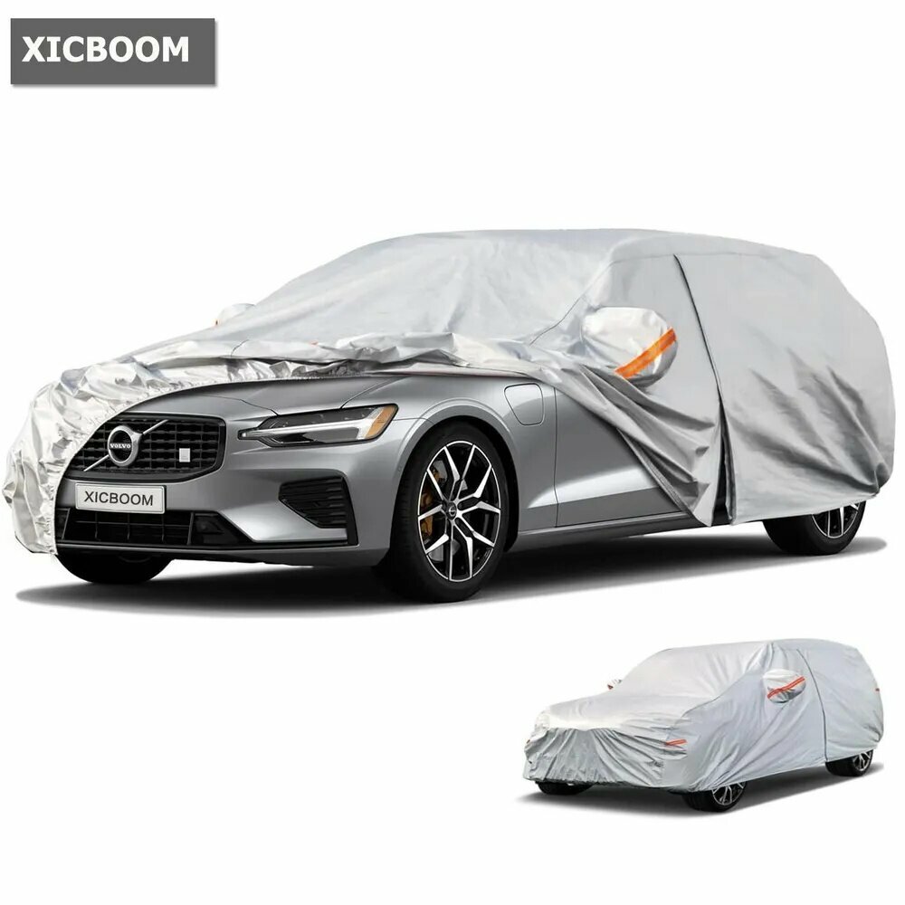 XICBOOM Чехол на автомобиль "4XL"- Применяется для Многоцелевой автомобиль(MPV 525*190*180cm), Мембранные материалы, Ткань, 1 шт.