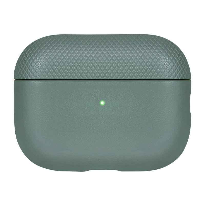 Чехол для AirPods унисекс Native Union из мелкозернистой кожи, slate green