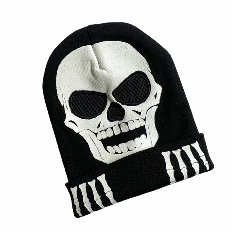 Шляпа Со Светящимся Черепом на Хэллоуин-Skull Hat