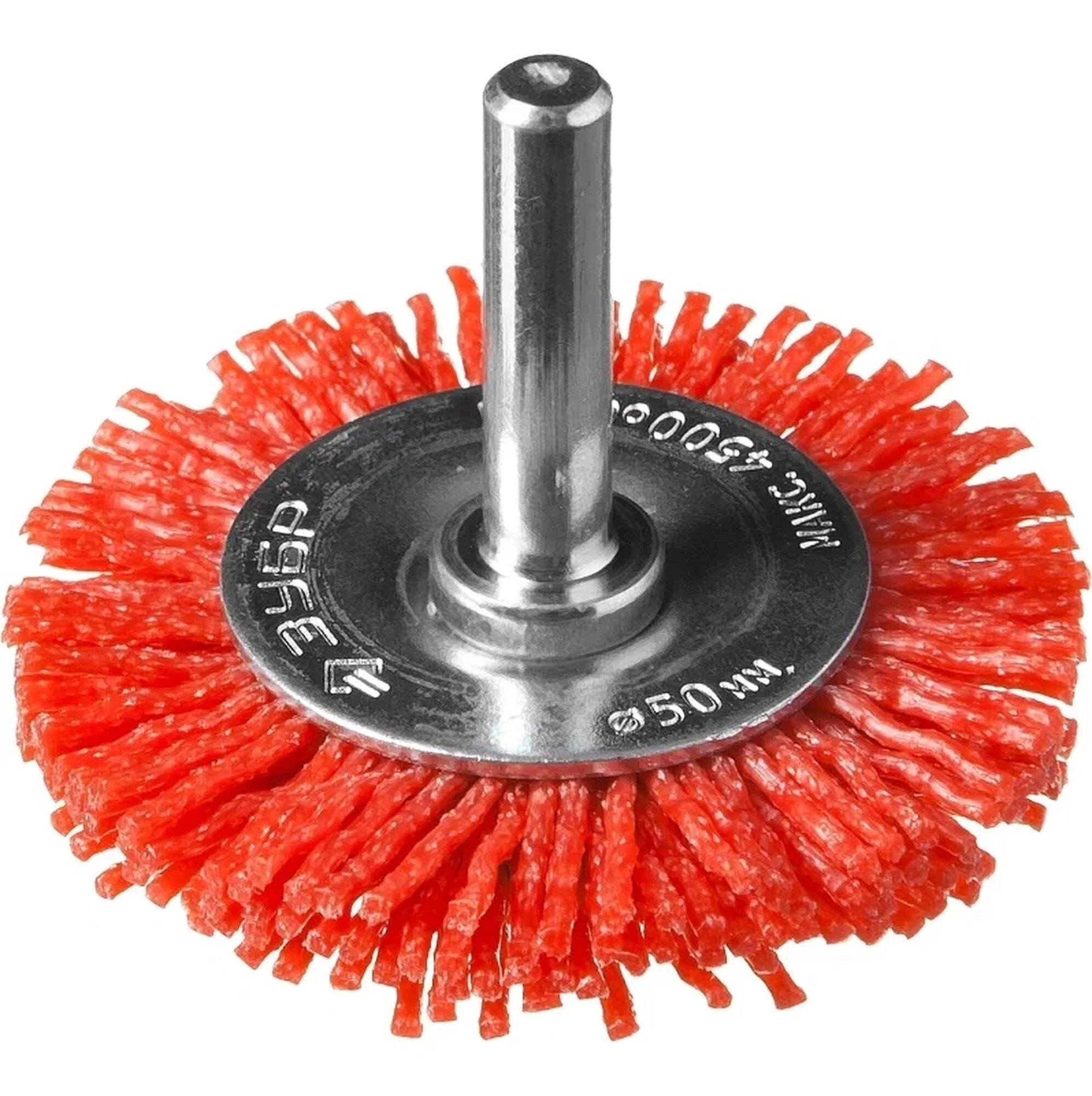 Щетка дисковая ЗУБР 35161-050, для дрелей, нейлон, диаметр 50 мм