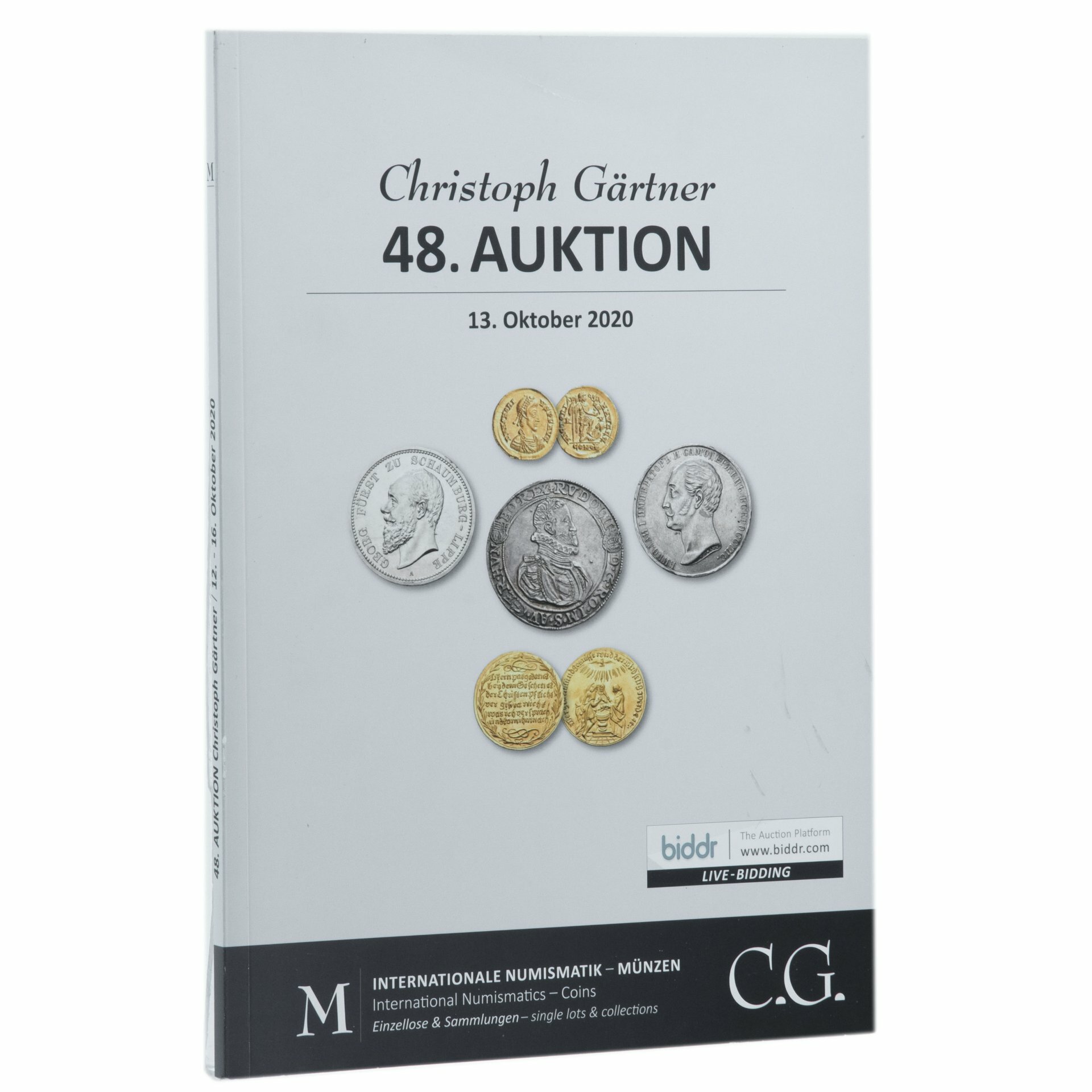 Аукционный каталог Christoph Gartner "Аукцион 48" 2020