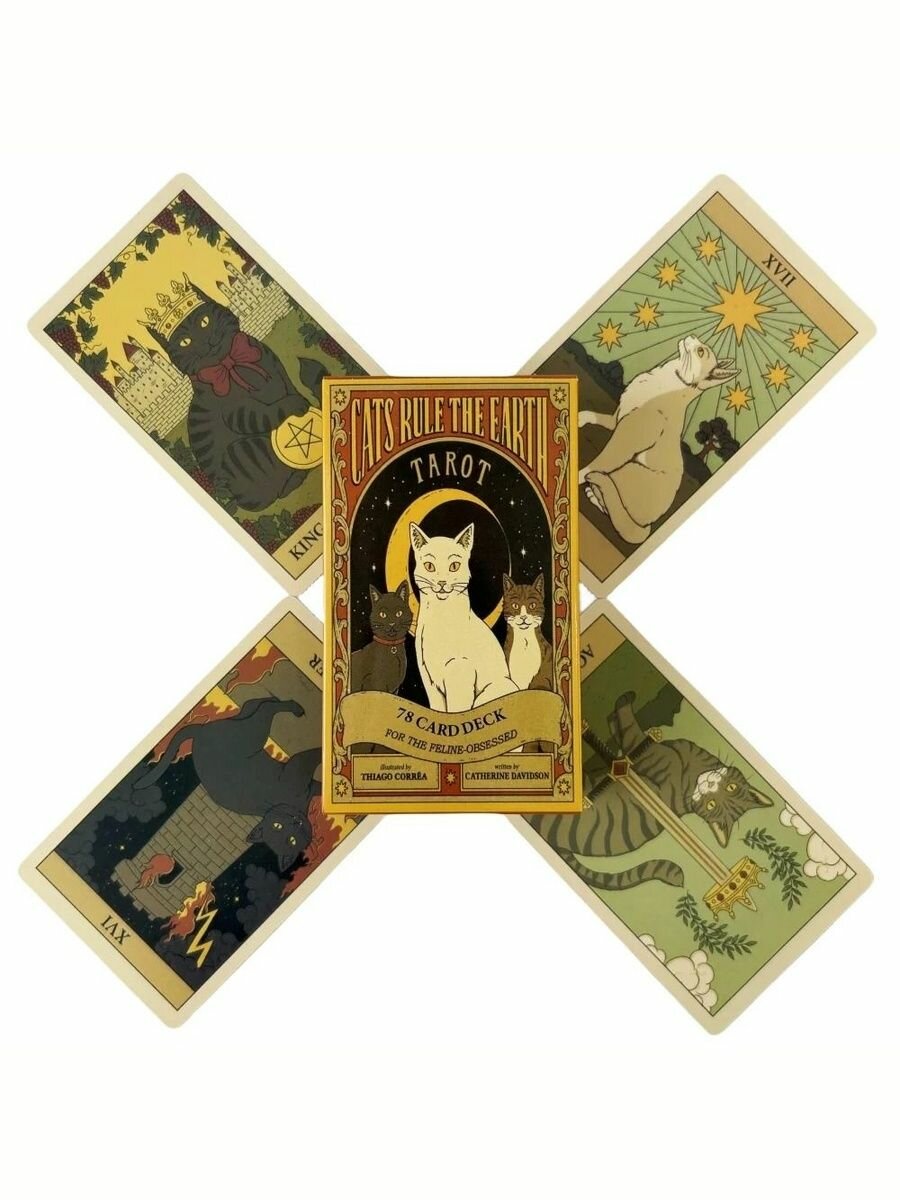 Таро Кошки правят Землей/Cats Rule The Earth Tarot