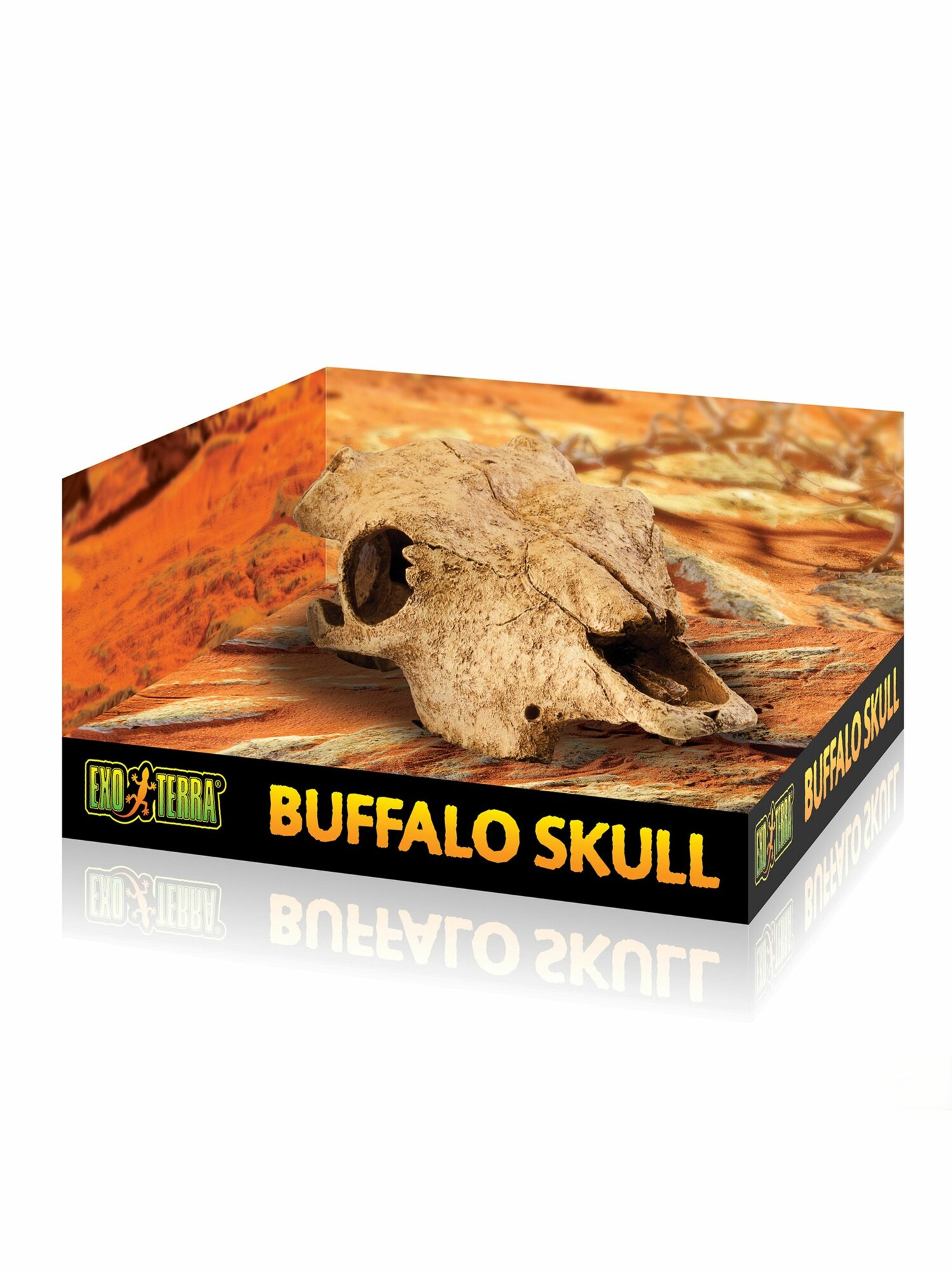 Укрытие для террариума череп буйвола EXO TERRA "Buffalo Skull", PT2857