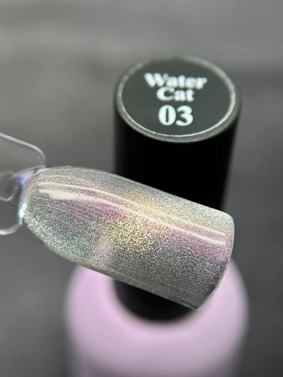Гель-лак кошачий глаз Water Cat 03, 10мл
