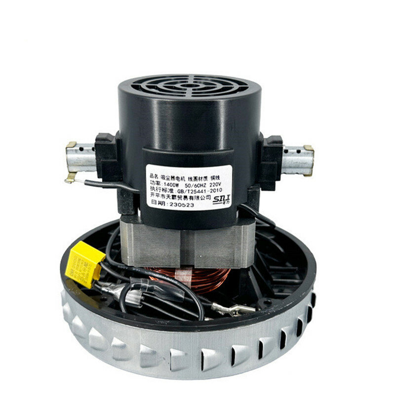 Мощный двигатель для пылесоса бытового v2z-p25-b2 gs-p25 1500w 2-полюсный jeno jn/jy-502