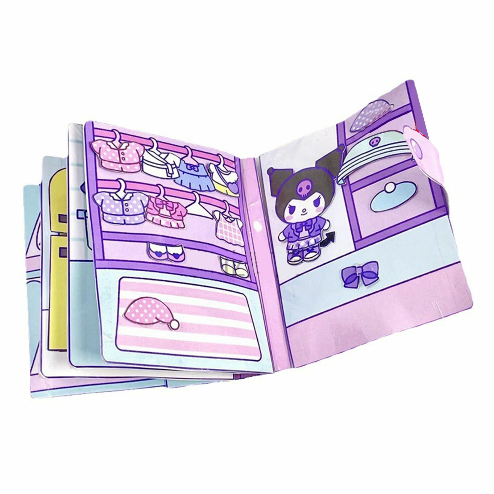 Набор для создания "Тихой книги" Куломи, все материалы в комплекте