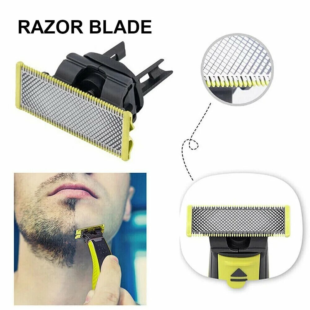 Сменная головка для бритвы OneBlade, зеленая, 1 штука