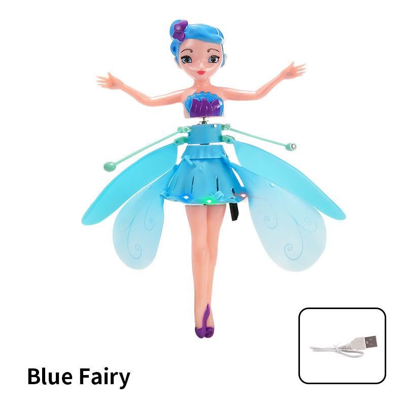 Игрушка drop resistant flying fairy princess a christmas delight, синий