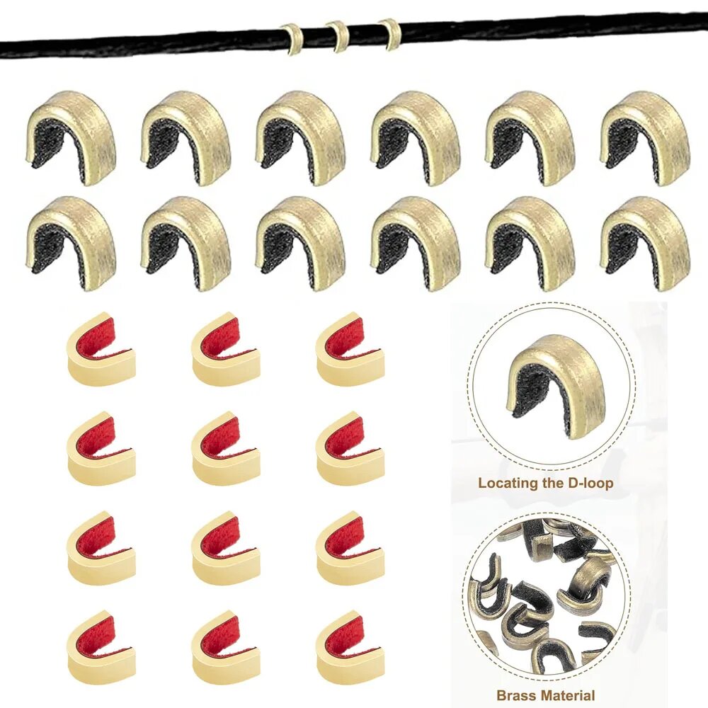 Латунные наконечники для лука 10 шт.