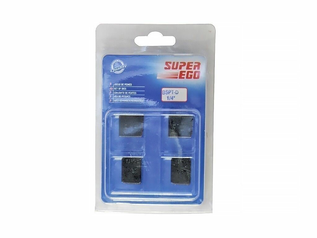 Комплект резьбонарезных ножей Super-ego BSPT R 1/2"