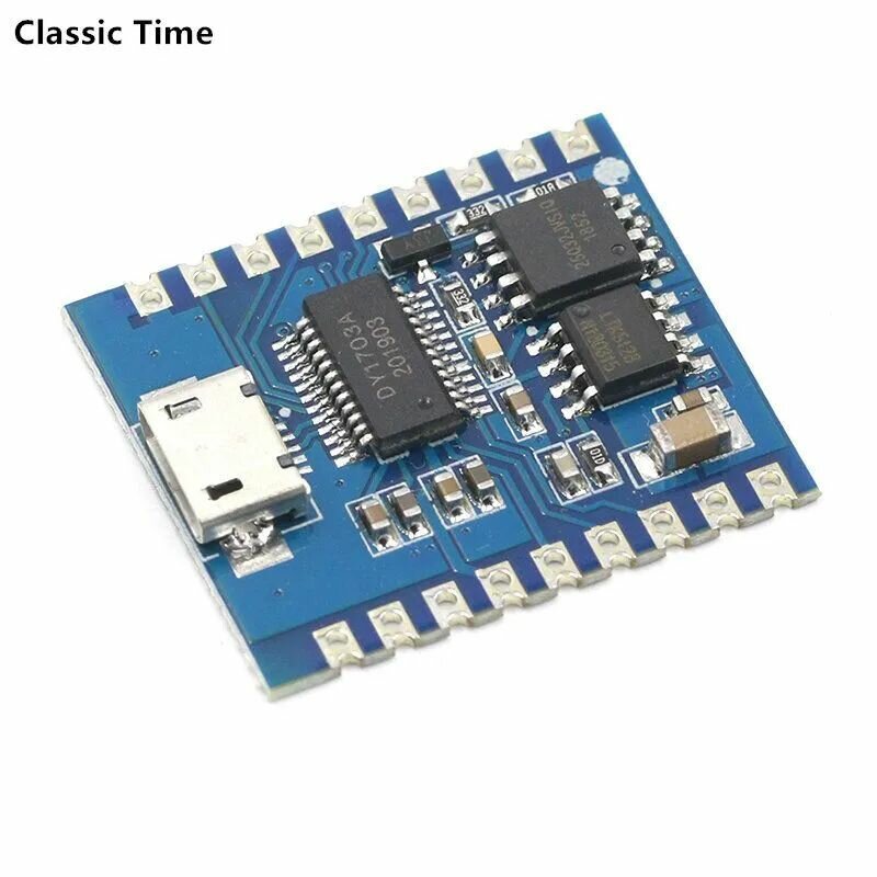 Аудиомодуль DY-SV17F Mini MP3-плеер IO Trigger USB для загрузки флэш-голосового модуля