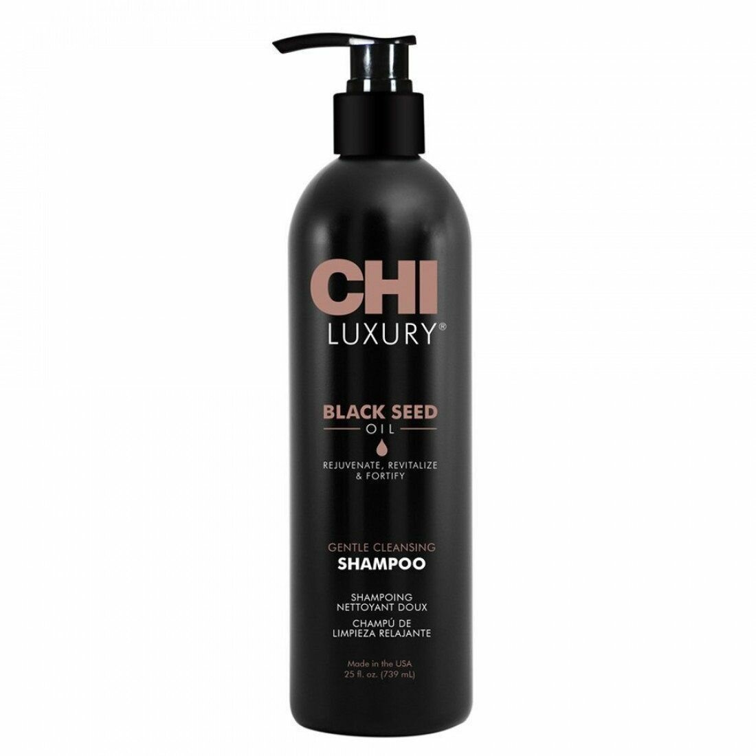 Шампунь Chi Luxury Black Seed Oil Gentle Cleansing , омолаживающий, восстанавливающий и укрепляющий , 739 мл