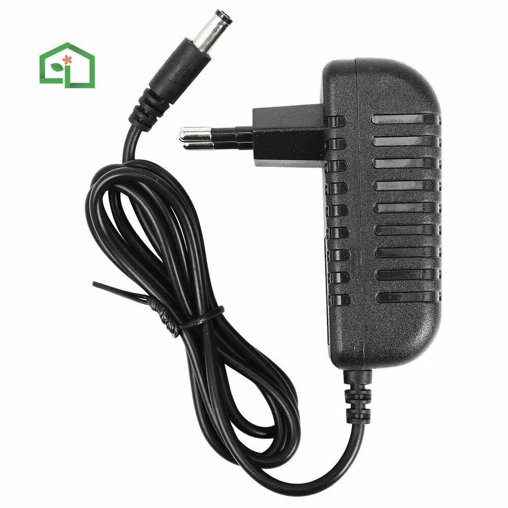 (G P O V) 12V 2A 24W Блок питания Адаптер Трансформатор совместим с 5050 3528 Светодиодная лента Европейская вилка
