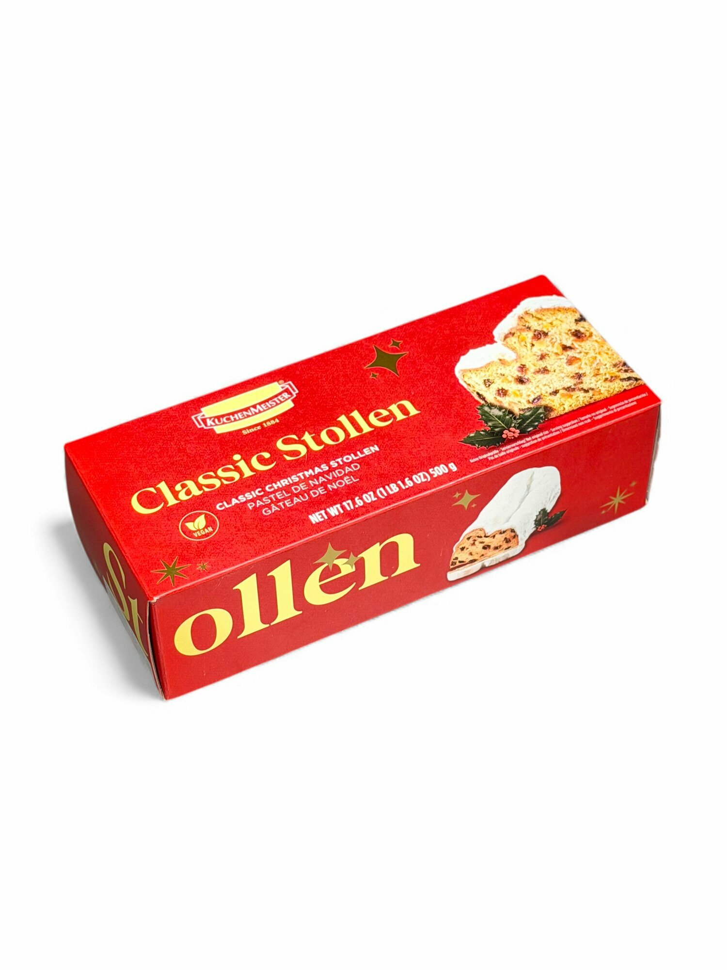 Кекс Рождественский classic (vegan) 500 гр. Германия