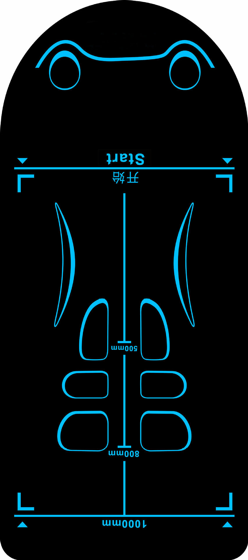 Специальный мат для колеса для пресса, индивидуальный, для использования в помещении, с амортизацией, бесшумный, нескользящий, мат для йоги, мат для колеса для мышц пресса, фитнес-мат для упражнений, мат для коленей