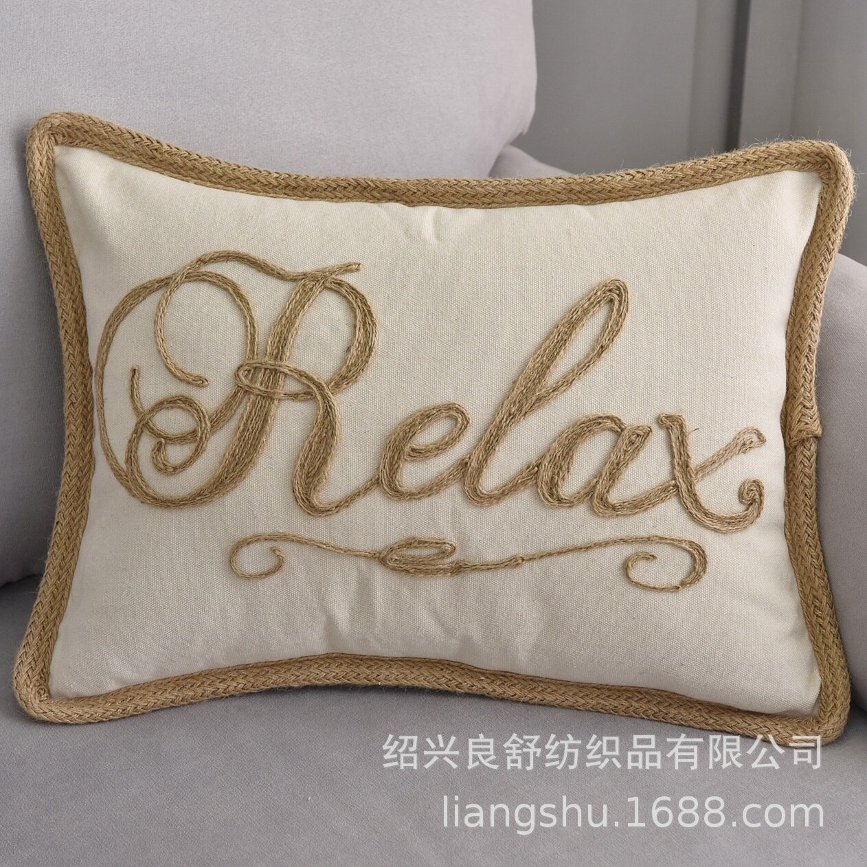 Подушка для дивана из хлопка и льна с вышивкой, наволочка для прикроватной подушки, подушка для сиденья, спинка кровати, домашний текстиль, декоративная подушка, удобная