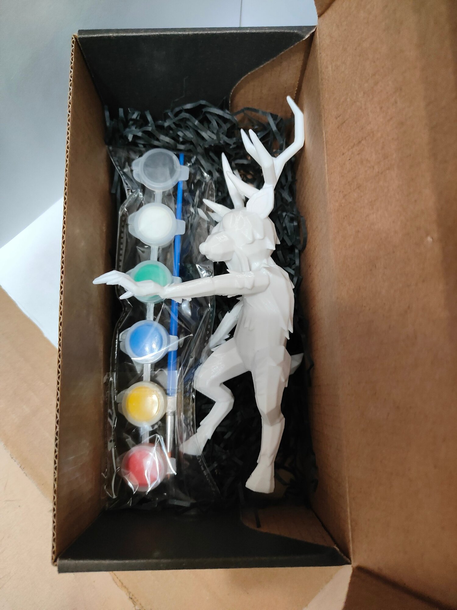 Фигура Оленя из игры "99 ночей в лесу" для покраски, 3D печать, набор для творчества