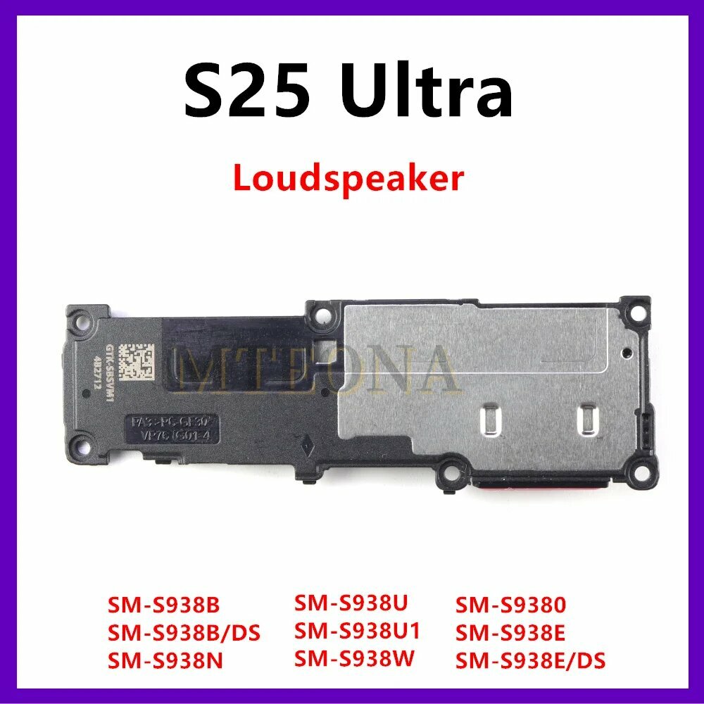 Нижний динамик для Samsung Galaxy S25 Ultra S938 SM-S938B S938E/DS S938U S938N, громкий динамик, замена звонка зуммера