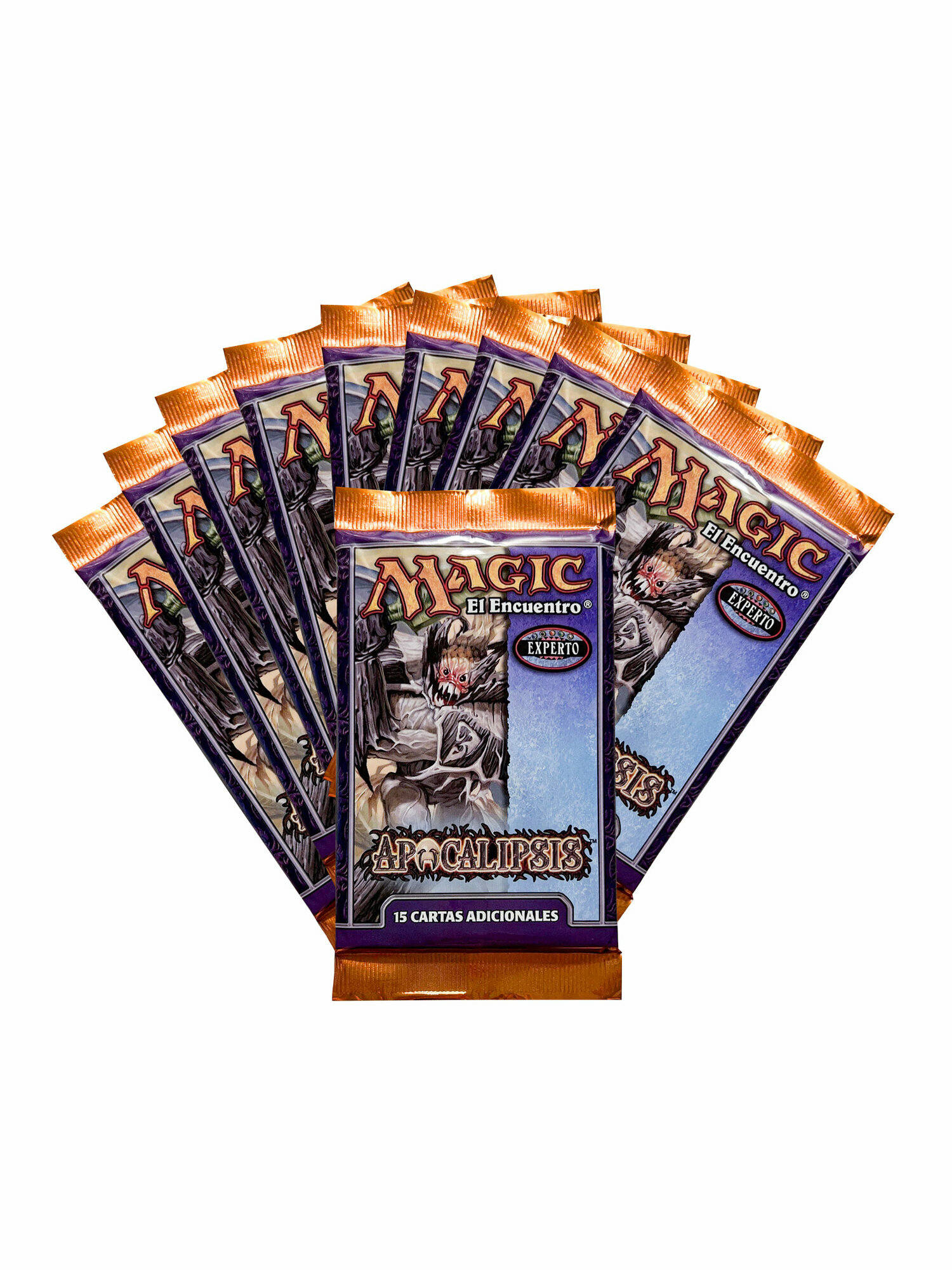Magic The Gathering: 10 бустеров MTG издания Apocalypse на испанском