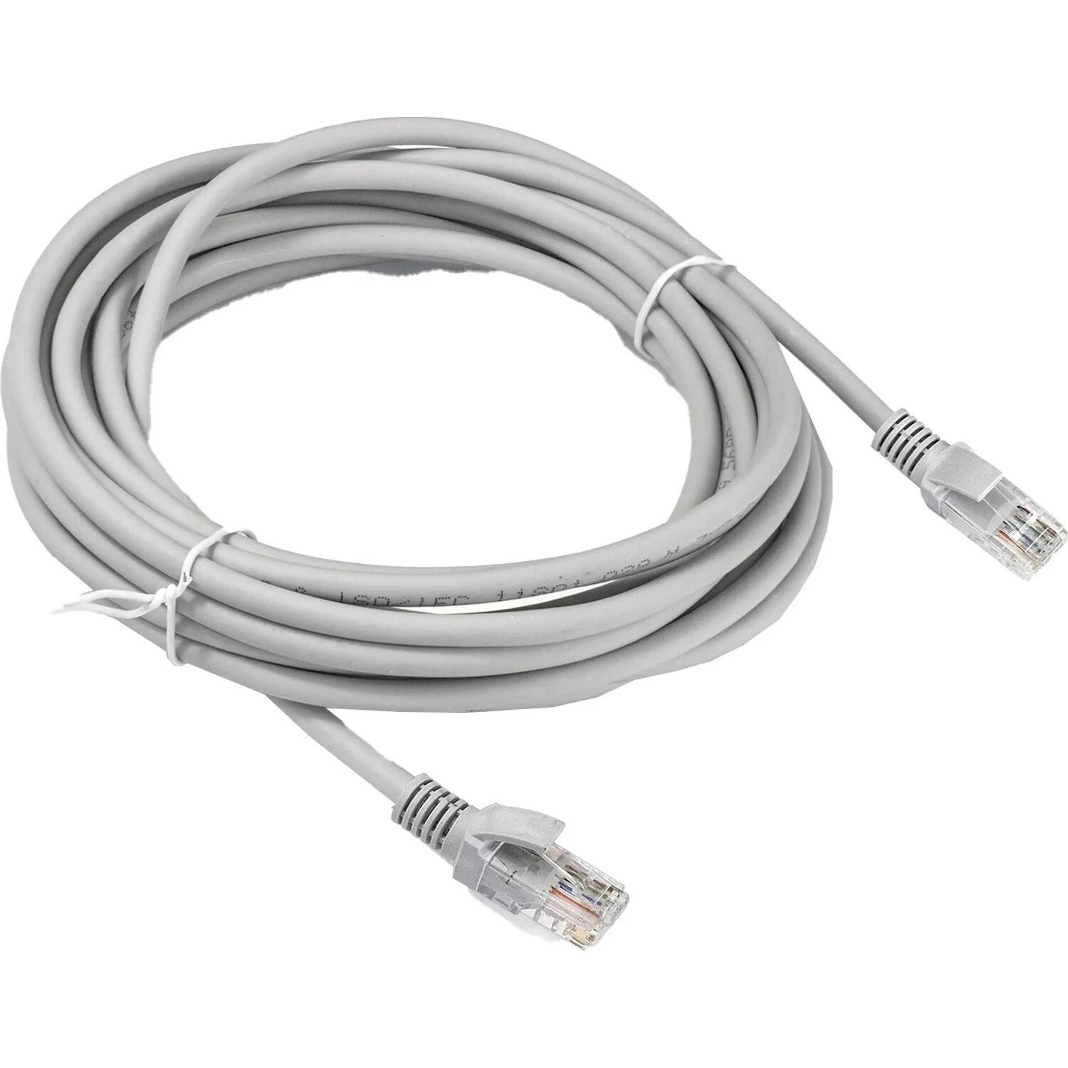 Патч-корд LSZH ExeGate UTP-RJ45-RJ45-5e-7M-LSZH-GY, UTP, cat.5e, 7м, серый