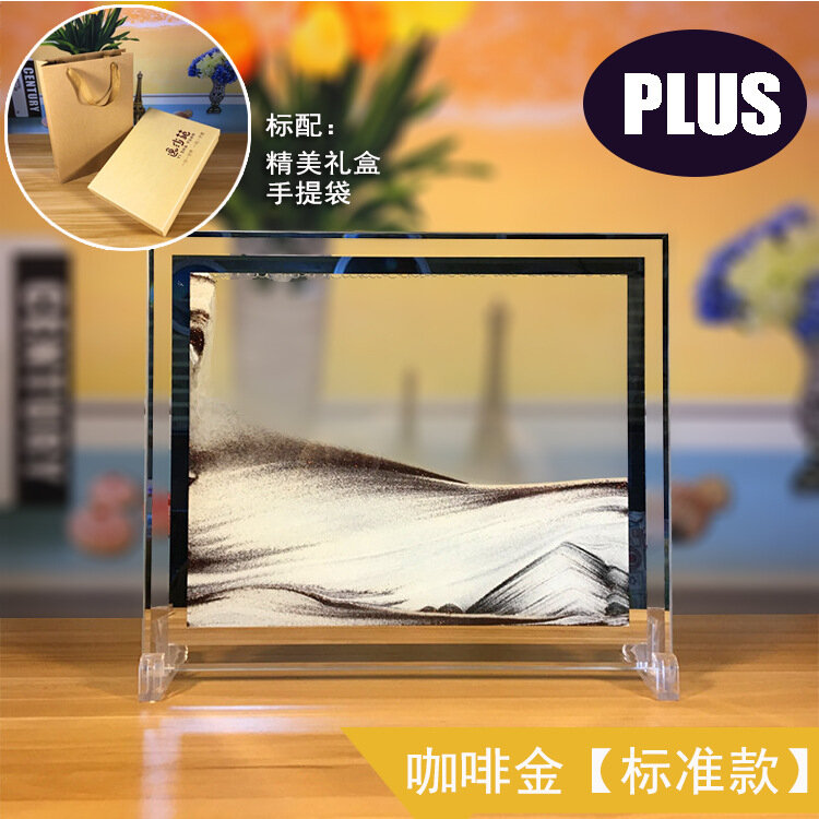 3D песочные часы, декор для дома, подарок на день рождения, креативное стеклянное ремесло, креативный песок