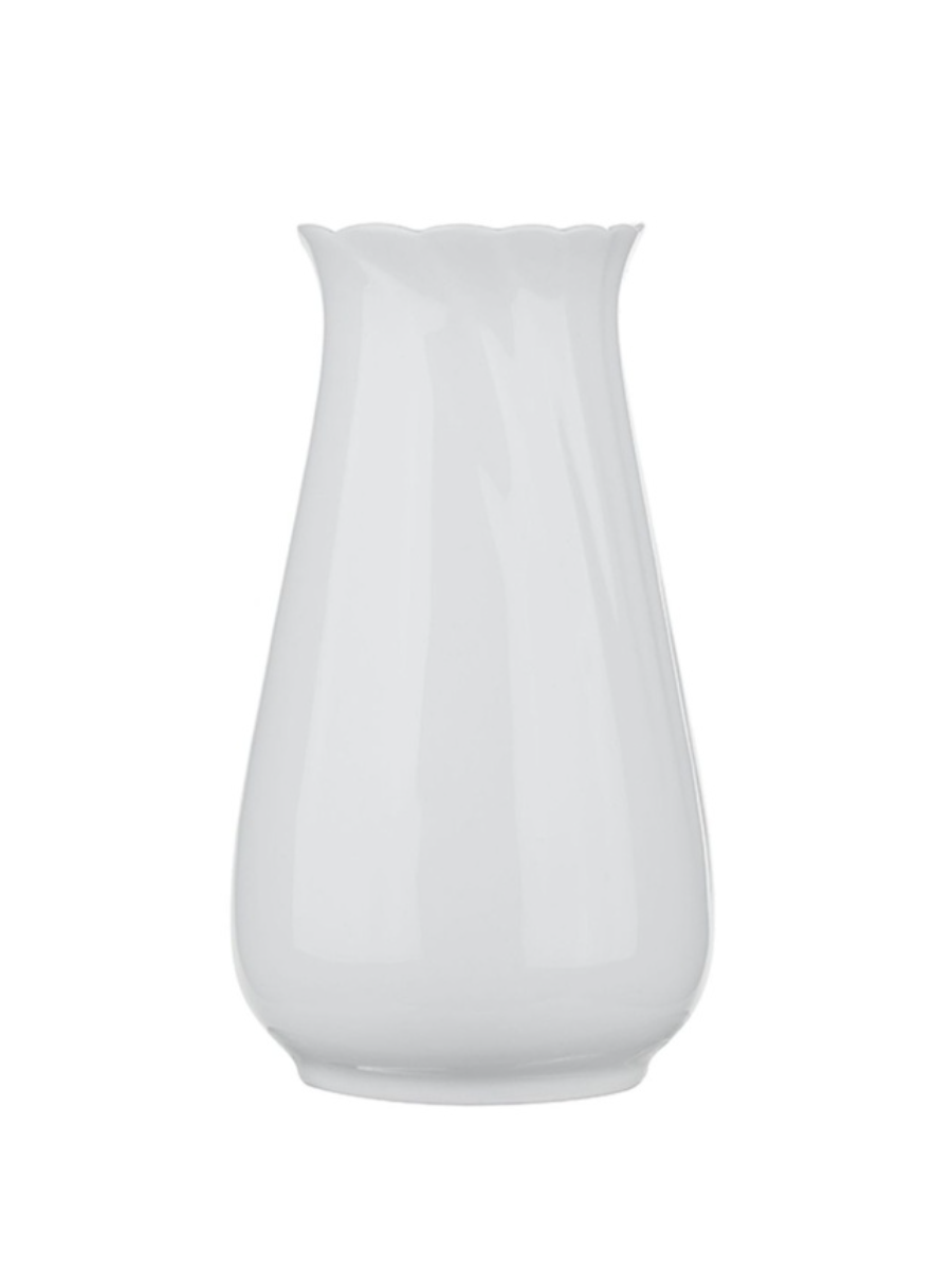 Ваза фарфор для цветов 145ММ голубка белье ДФЗ