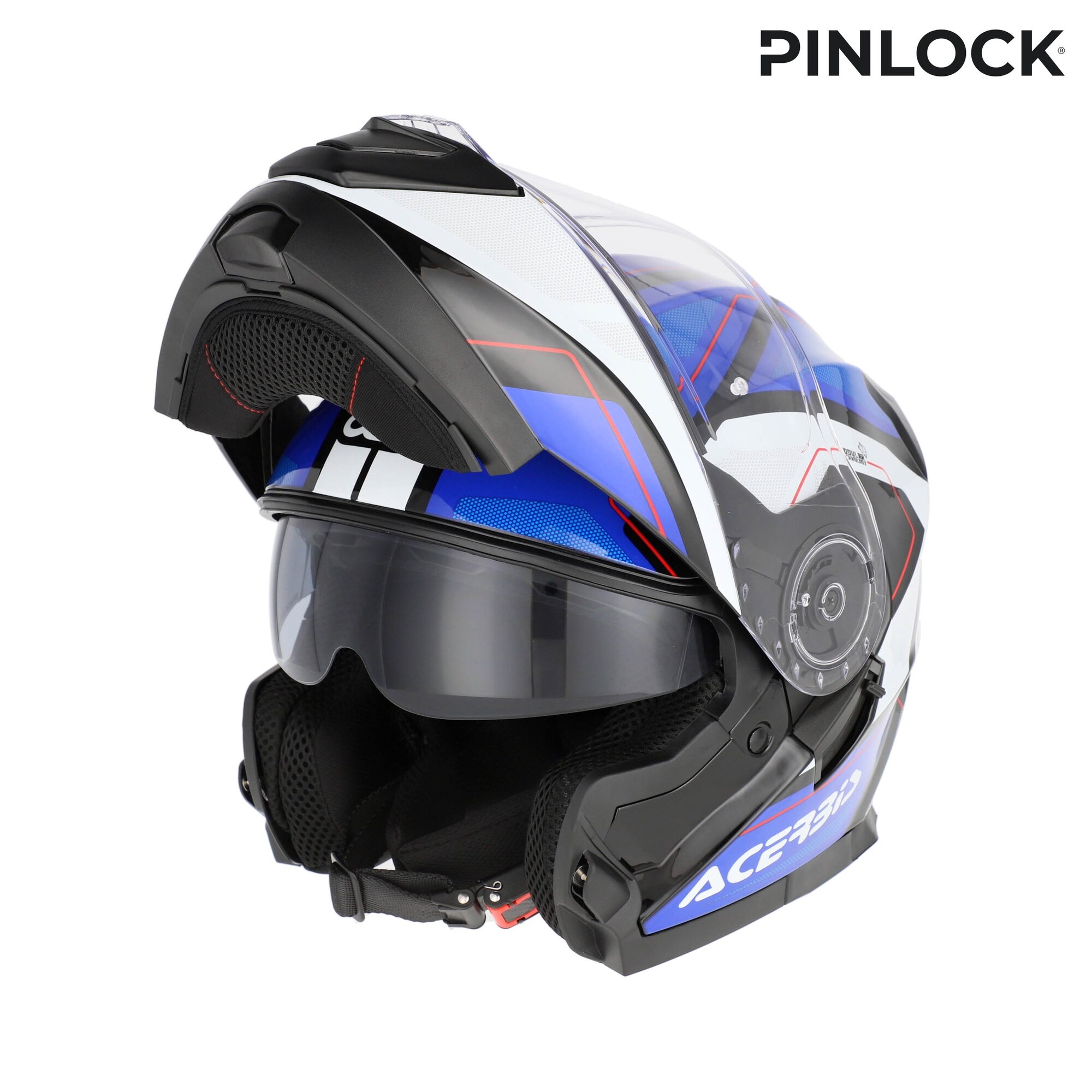Шлем Acerbis SEREL 22-06 blue/white глянцевый L