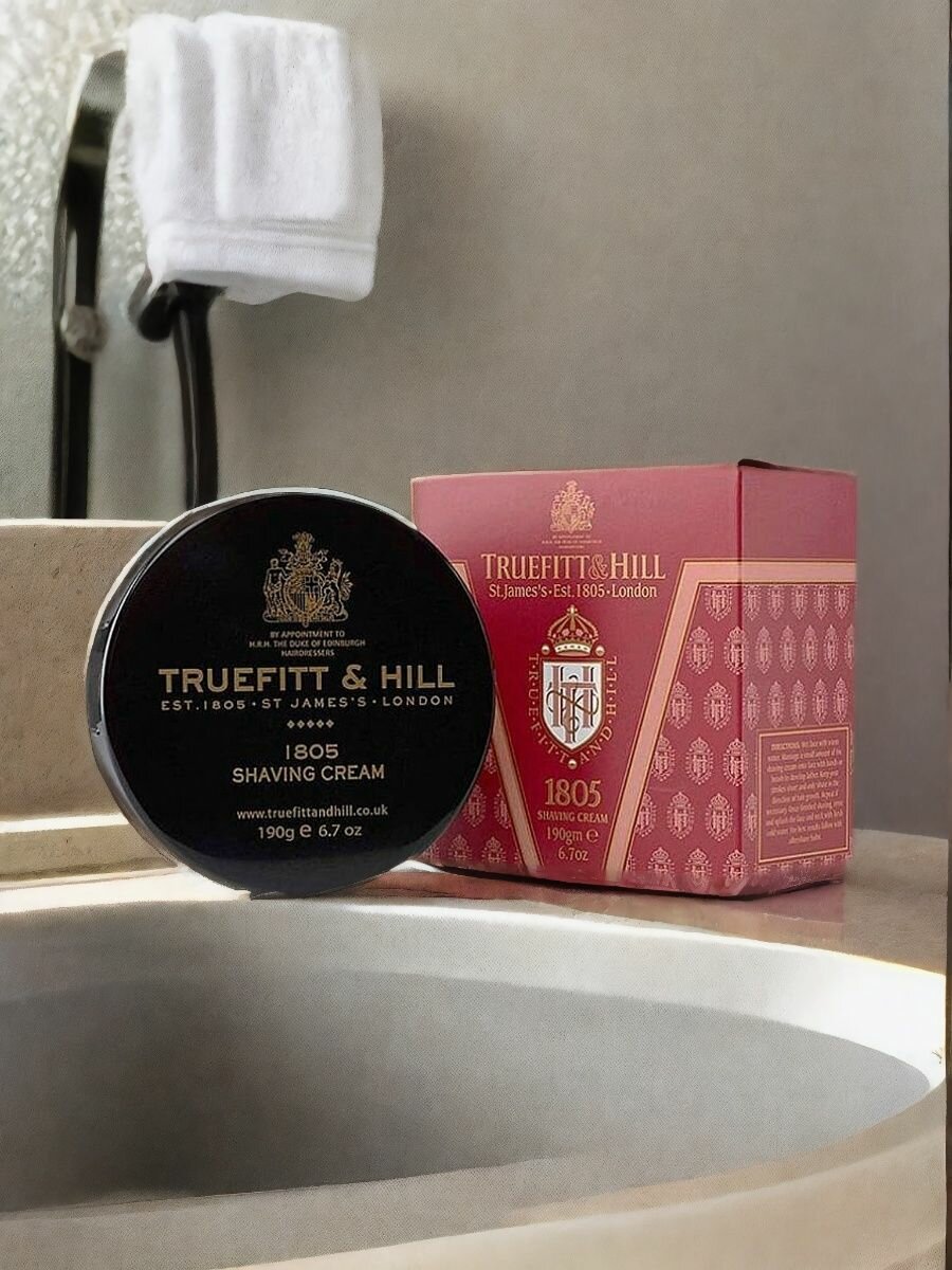 Truefitt & Hill 1805 Крем для бритья, 190 гр.