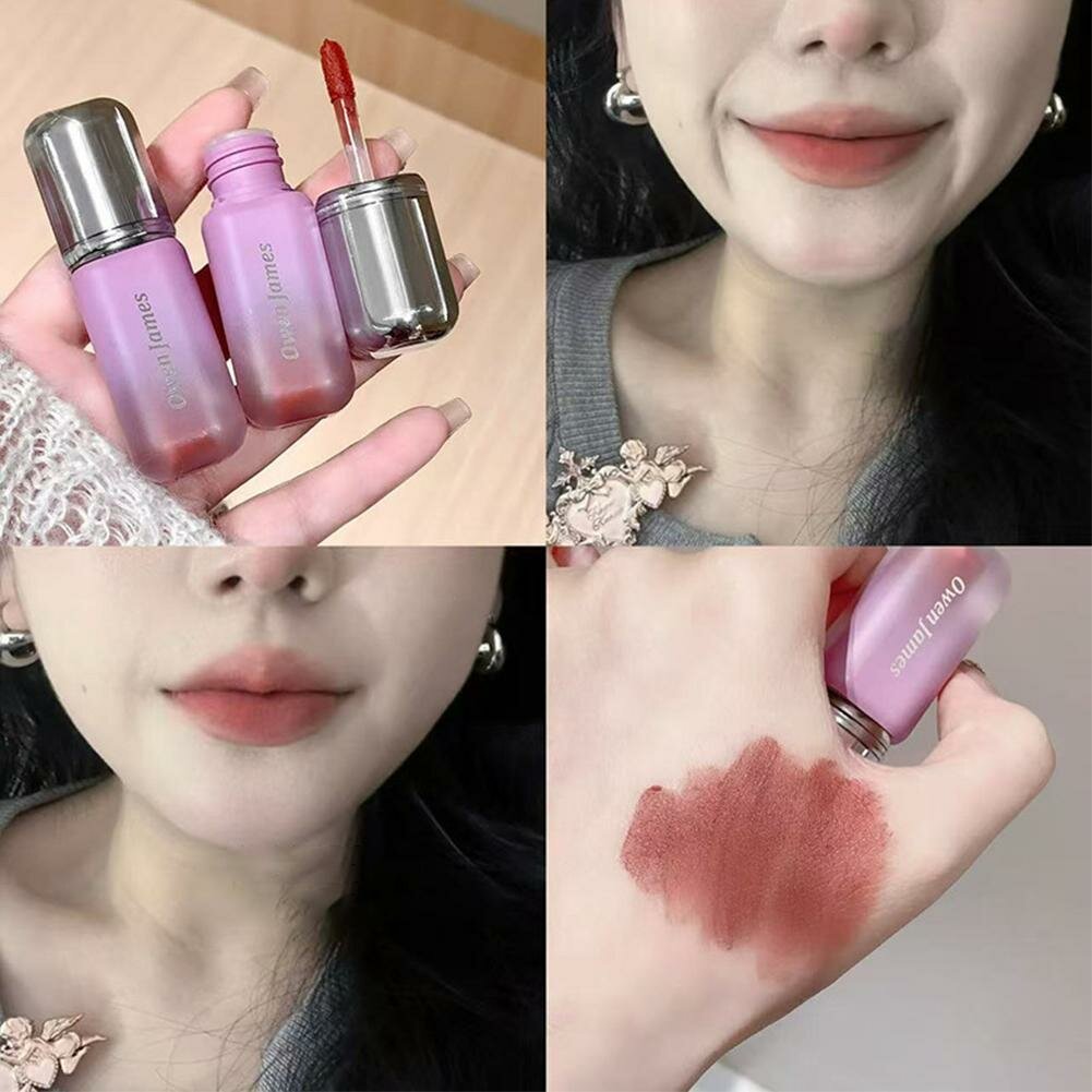 Waterproof Velvet Matte Lipstick Tint Silky Smooth Stick Lip Color Lips Nude Y9B4