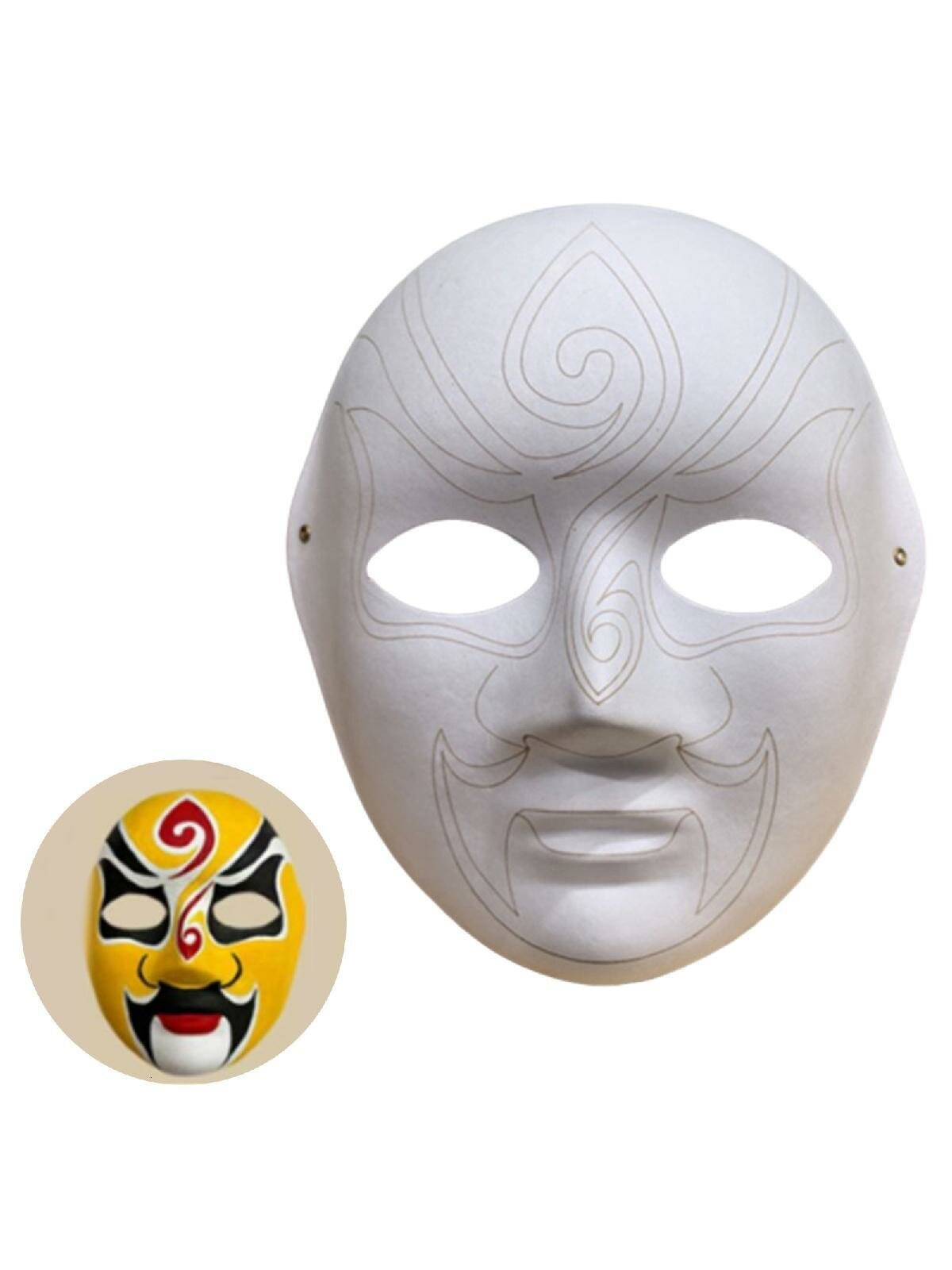 Белые маски из бумаги-маше, Ювэнь Чэнду