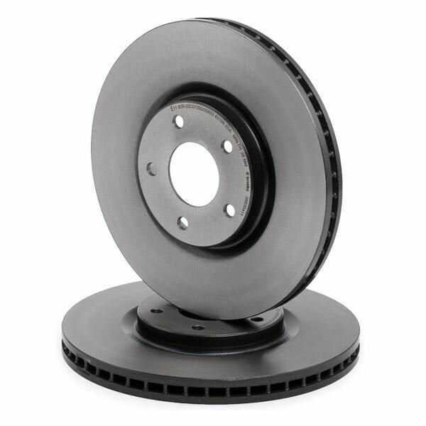 Диск тормозной вентилируемый передний BREMBO (09. B354.11) Prime UV Coated