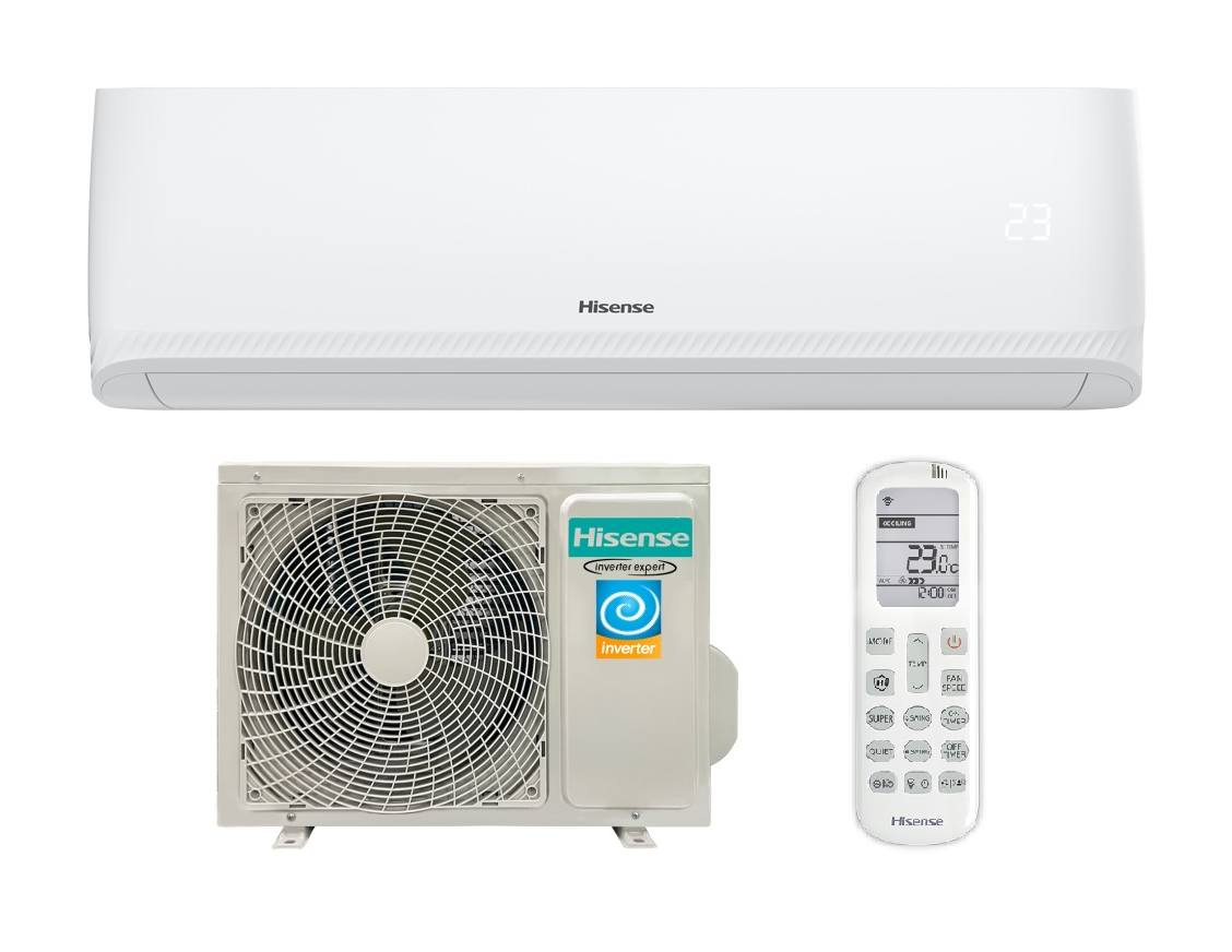 Инверторная сплит-система Hisense City DC Inverter на 57м2 AS-18UW4RMSCM01