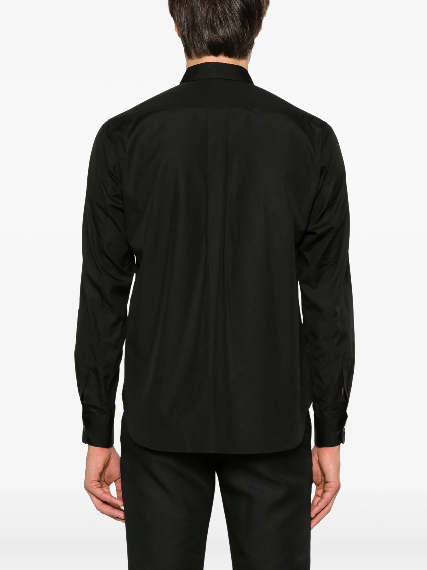 Рубашка BLACK COMME des GARCONS, размер L, черный — фото 1