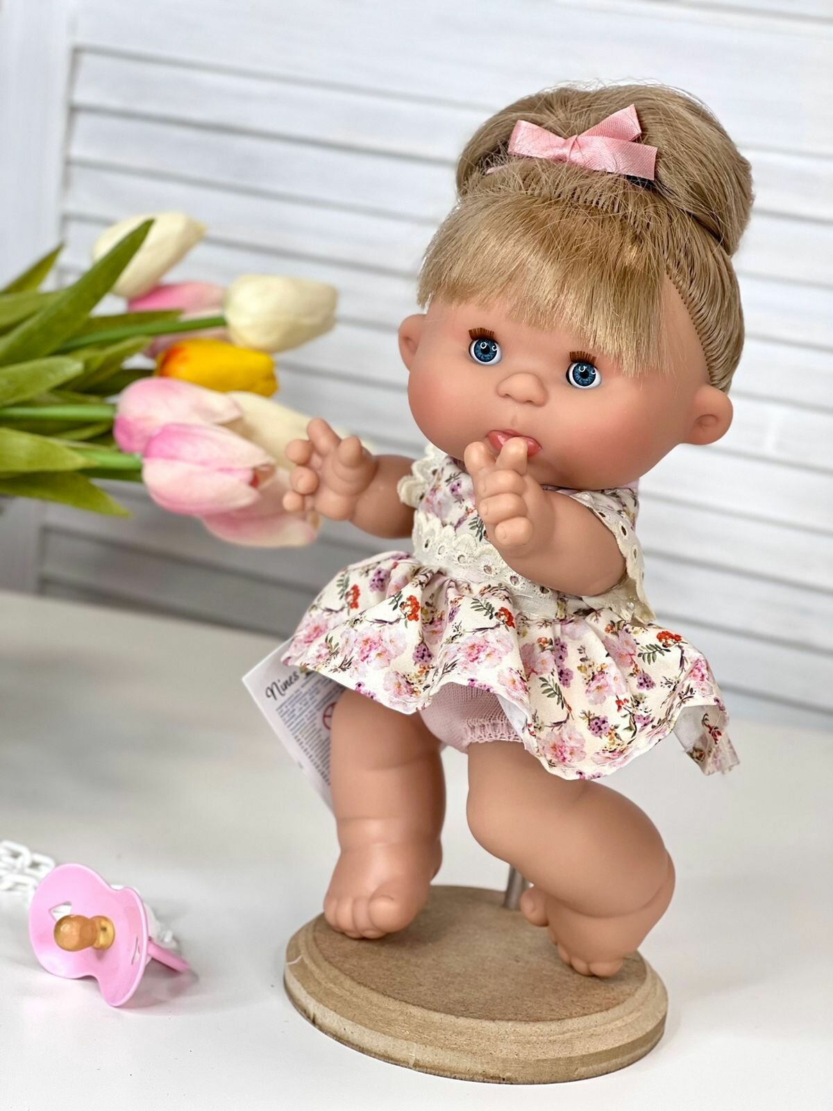 Кукла пупс для девочки 26 см Пепоте с закрыв. глазками (N804S25)