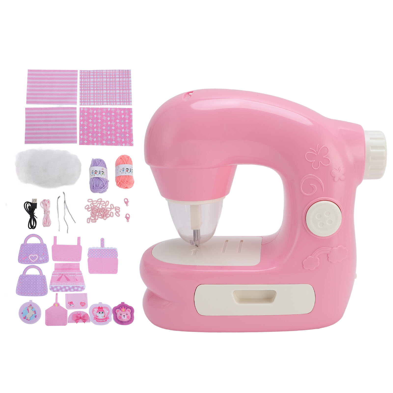 Детская игрушечная швейная машинка для DIY и ролевых игр