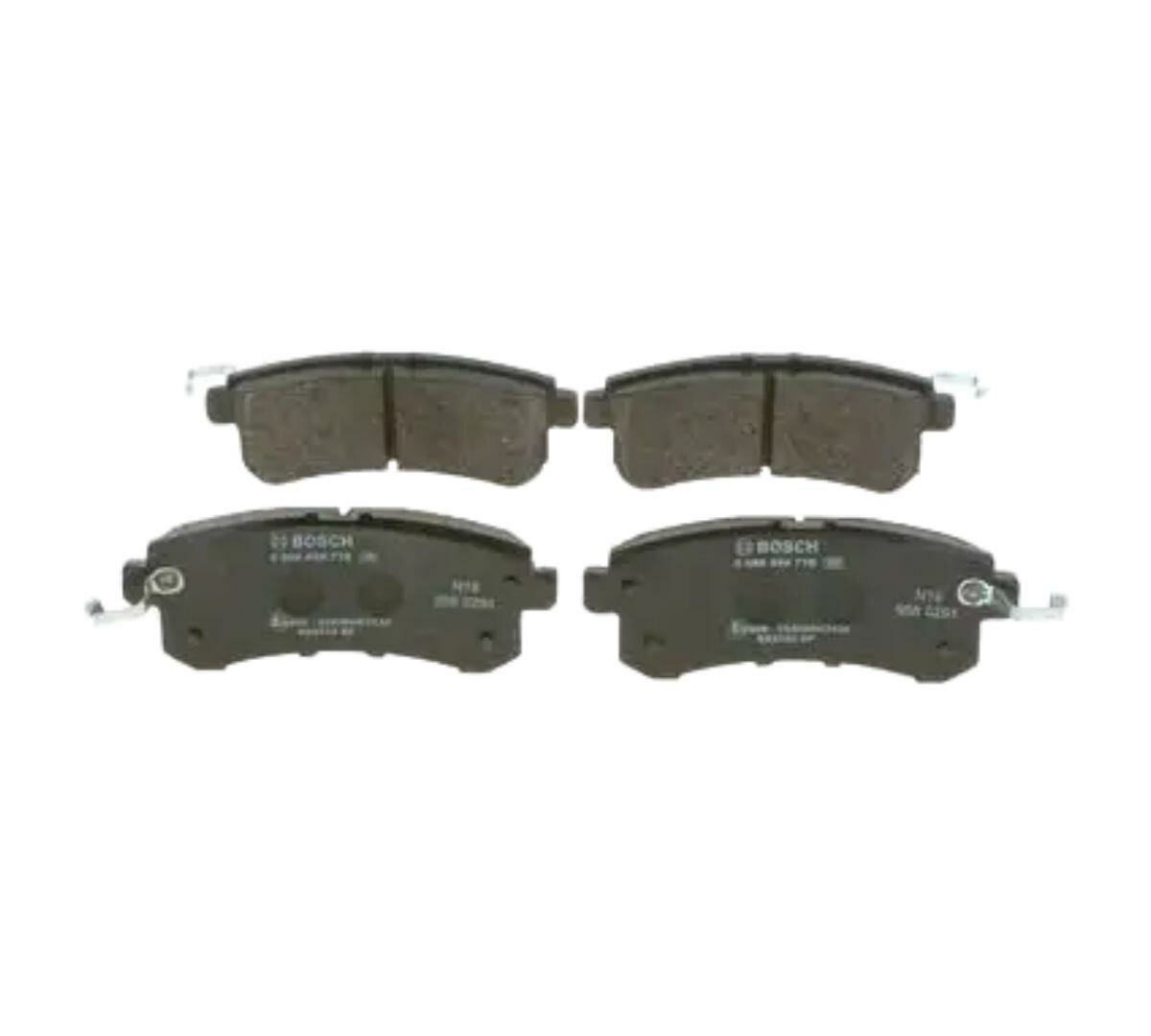 Колодки тормозные BOSCH 986494778 задние, Infiniti QX56, Nissan Patrol VI Y62 10-