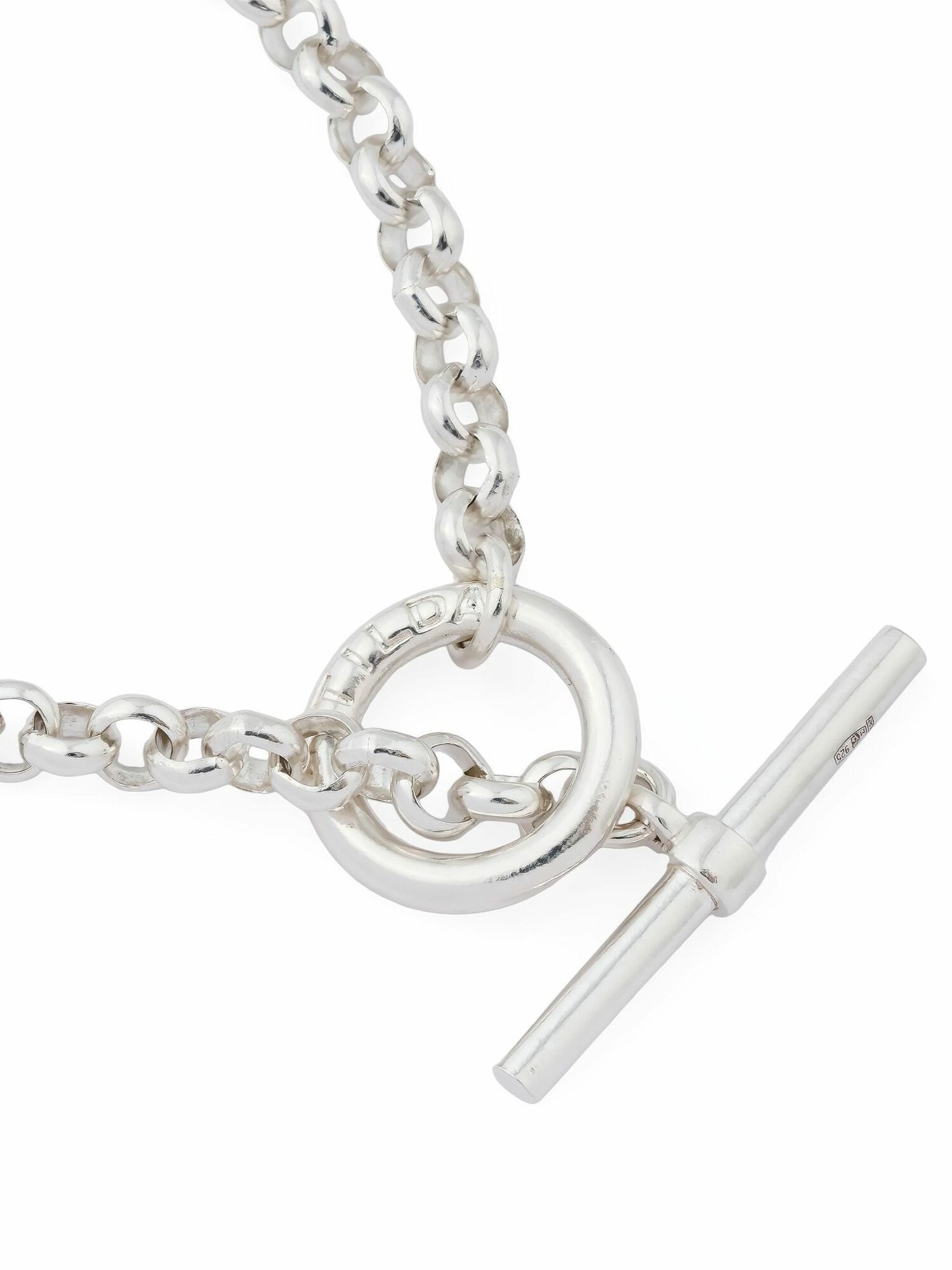 Браслет-цепочка, серебро, 925 проба