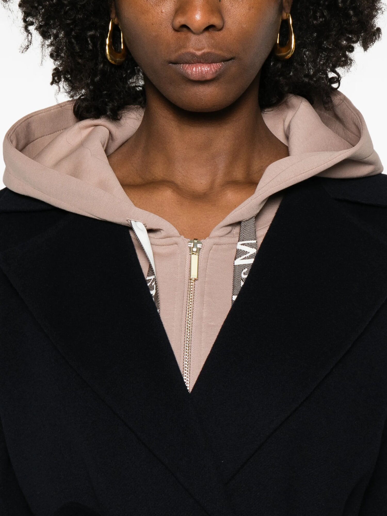 Пальто Max Mara, размер 44, синий — фото 1