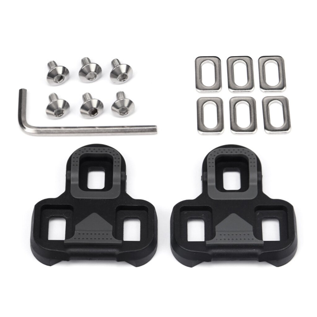 1 Комплект Шипов для Педалей дорожного велосипеда, Нейлоновые Шипы для Педалей Дорожного велосипеда Передают Мощность и Снижают Усталость 4,5-Градусный Поплавковый Зажим для Педали