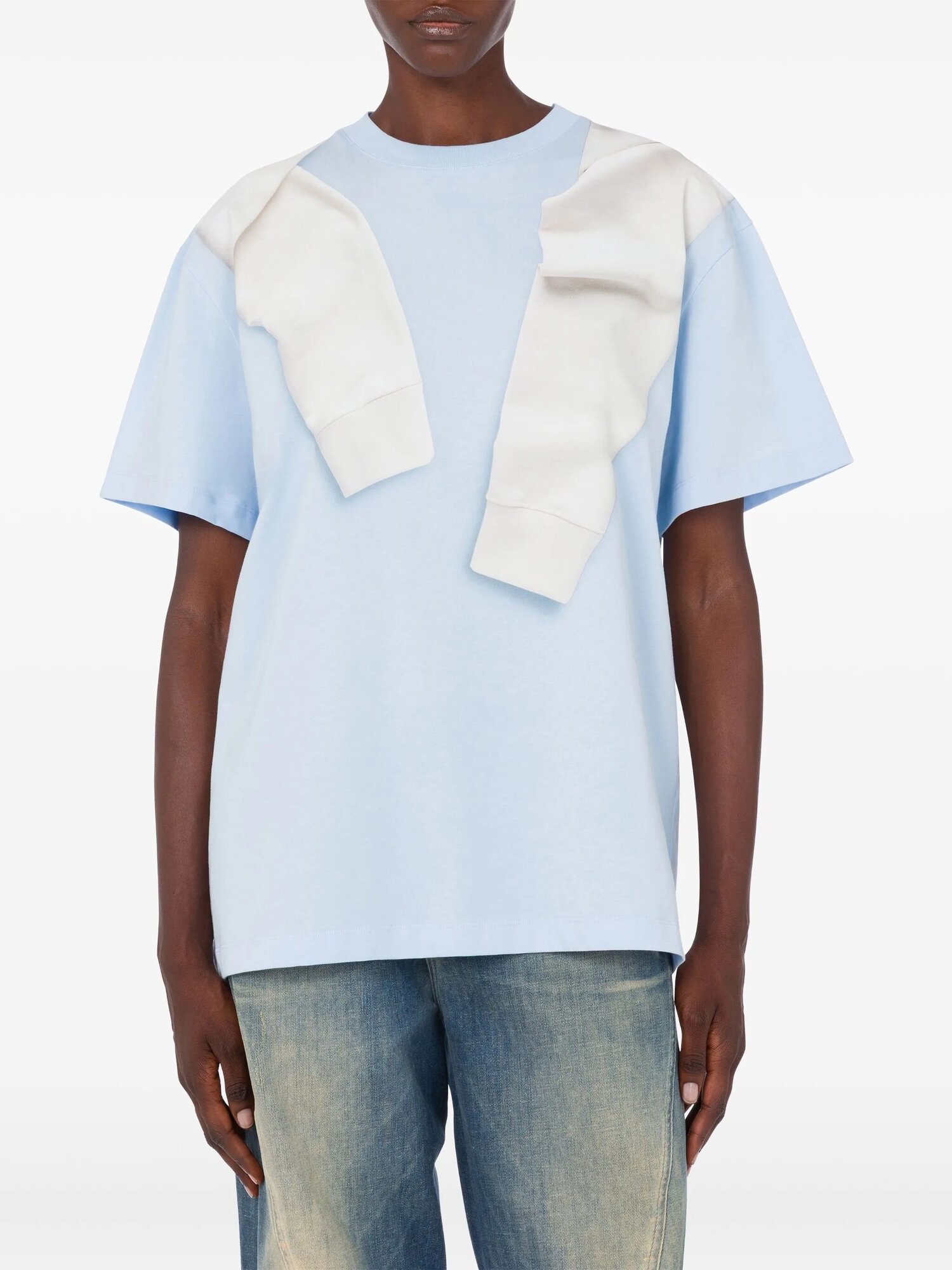 Футболка MOSCHINO JEANS, размер 38 — фото 1