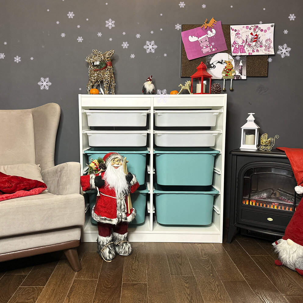 Стеллаж для игрушек в детскую Труфаст (TROFAST) икеа двойной вертикальный