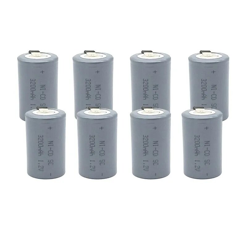 Аккумулятор Skoanbe SC3200mAh 1.2V Ni-Mh для инструмента DIY, сверхбыстрый разряд 20C — фото 1