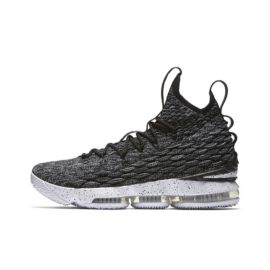 Кроссовки NIKE Lebron 15, размер EU 42 стопа (26.5CM), серый — фото 1
