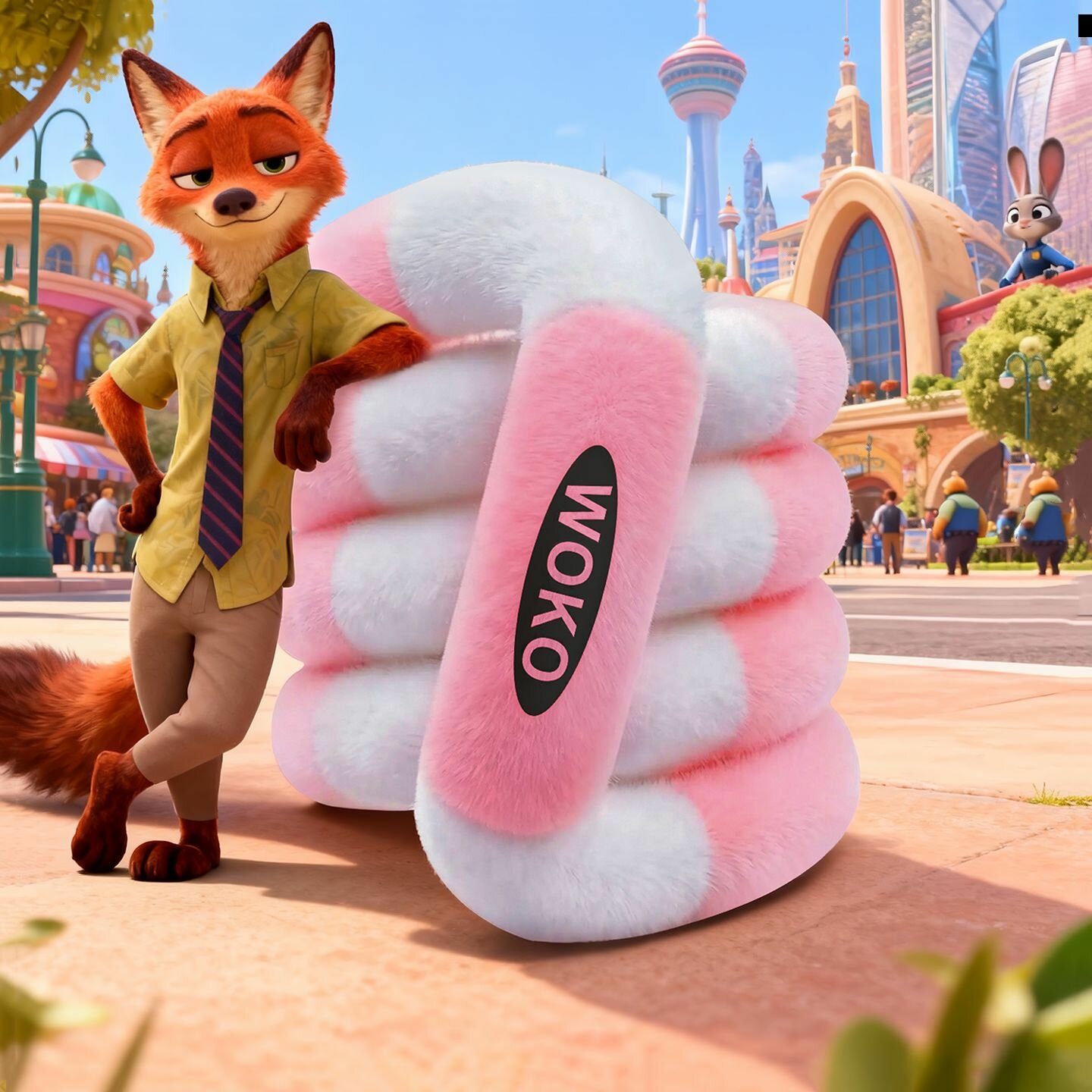 WOKO Twisty Fun Игрушка с изменением температуры Танго для снятия стресса Плюшевая игрушка с изменением цвета Подарок на день рождения