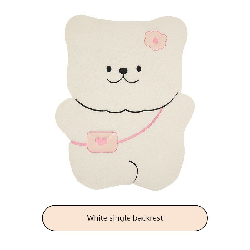 Зимняя плюшевая накидка на сиденье автомобиля с милым мультяшным рисунком для женщин, высококачественная теплая накидка